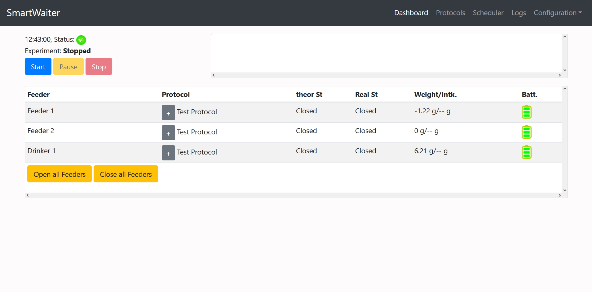 Wireless Feeding Control with Smart Waiter - TSE Systems